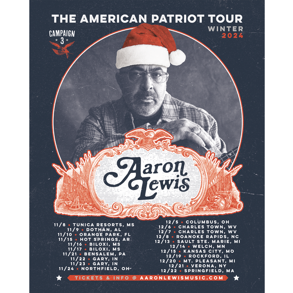 Aaron Lewis Holiday Poster – AaronLewisMerchStore